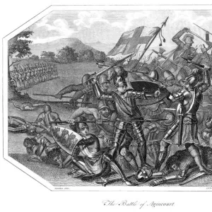 King Henry V at the Battle of Agincourt Our beautiful Wall Art and ...