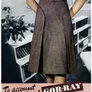 Advert for Gor-ray Koneray pleated 1942 Our beautiful Wall Art and ...