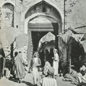 Muscat, Oman Tribesmen at the Mathra Gate Our beautiful Wall Art and ...