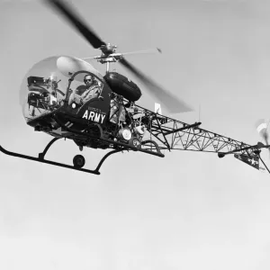 Bell 47B Helicopter Our beautiful Wall Art and Photo Gifts include ...