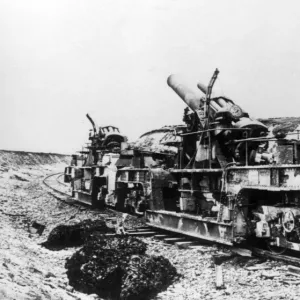 British 12 inch Howitzer on railway mounting, WW1 Our beautiful Wall ...
