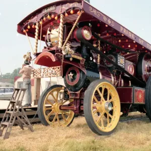 Burrell Showmans Road Locomotive number 3509 Rajah, reg