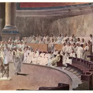 Scipio Africanus meeting Hannibal at Battle of Zama