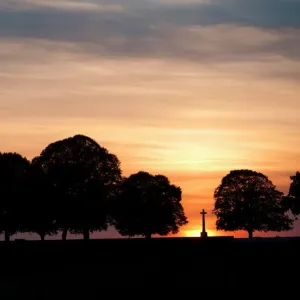 Courcelette Cemetery Somme Battlefield Date: 22-Sep-10
