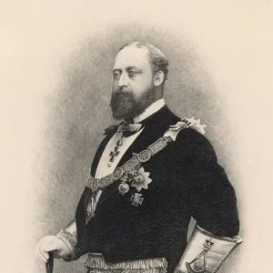 King Edward VII dressed in Masonic Garb, c. 1895 Our beautiful Wall Art ...