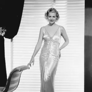 Ann Rutherford in a Dolly Tree formal gown from The Ghost