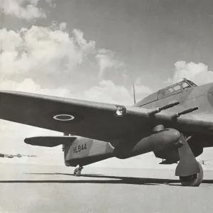 Hawker Hurricane 1A, flying, No87 Squadron RAF in France