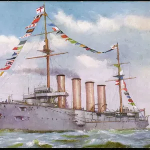HMS Drake, British armoured cruiser, WW1 Our beautiful Wall Art and ...