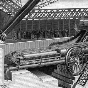 Paris, France La Tour Eiffel, Otis Elevators Our beautiful Wall Art and ...