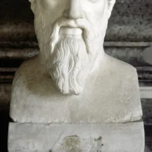 Pythagoras of Samos (570 BC-495 BC). Engraving Our beautiful Wall Art ...