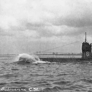 Submarine HMS C31 Our beautiful Wall Art and Photo Gifts include Framed ...