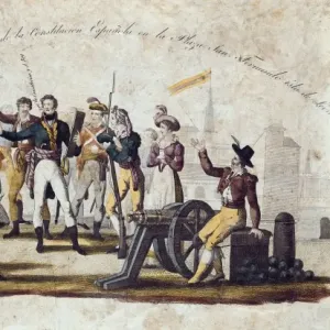 Spain (1820-1823). Liberal Triennium. The troops of