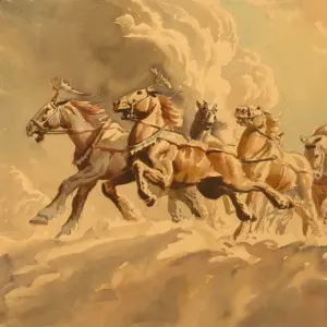 The Trundholm sun chariot. Early Bronze Age Our beautiful Wall Art and ...