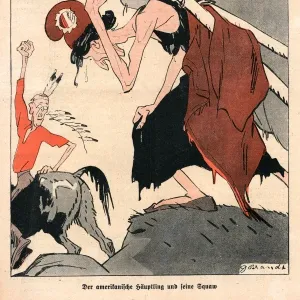 WW1 Cartoon Britain Joins In Our beautiful Wall Art and Photo Gifts ...